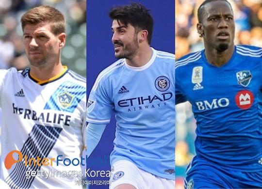 EPL 임대 가능성 있는 MLS 선수 11명...제라드-드록바-비야 포함:스타저널 #www.starjn.com