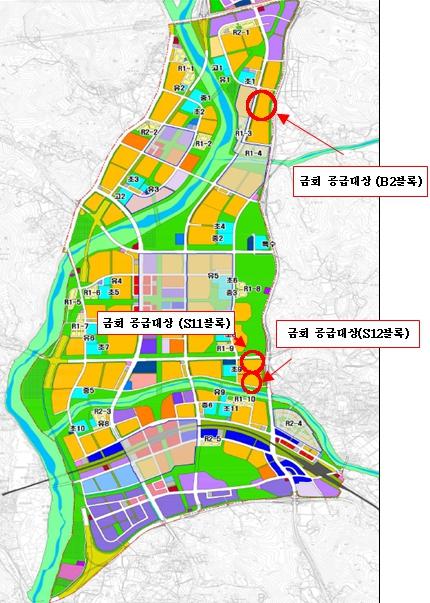 왕숙·왕숙2 사전청약 예정 위치도:남양주뉴스