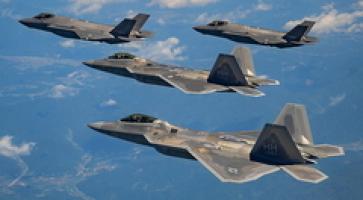 韓美공군, 우리 국민 안전 사수 위해 F-35A·F-22 연합훈련:월드스타