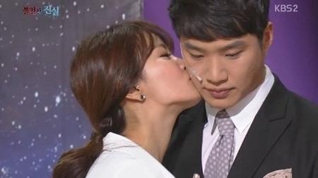 KBS2 개그콘서트 김지민 김기리 커플 볼뽀뽀 화제...:브레이크뉴스 부산