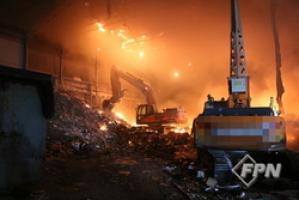 공단소방서, 폐기물 처리 업체 화재 3시간 30분만에 진화:FPN Daily