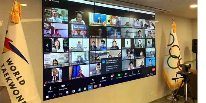 GCS International Successfully Holds Virtual Meetings on June 22.태권도:세계 ...