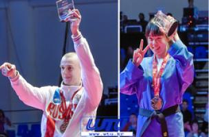 Male & Female MVP Rejoices during Awarding Ceremony of 2014 WTF Cup ...